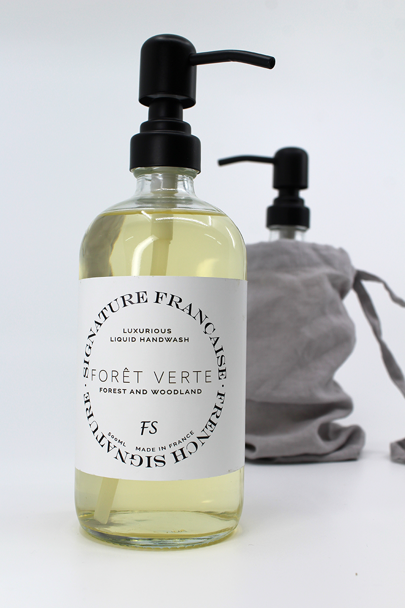 French Signature Luxurious Liquid Handwash – Foret Verte