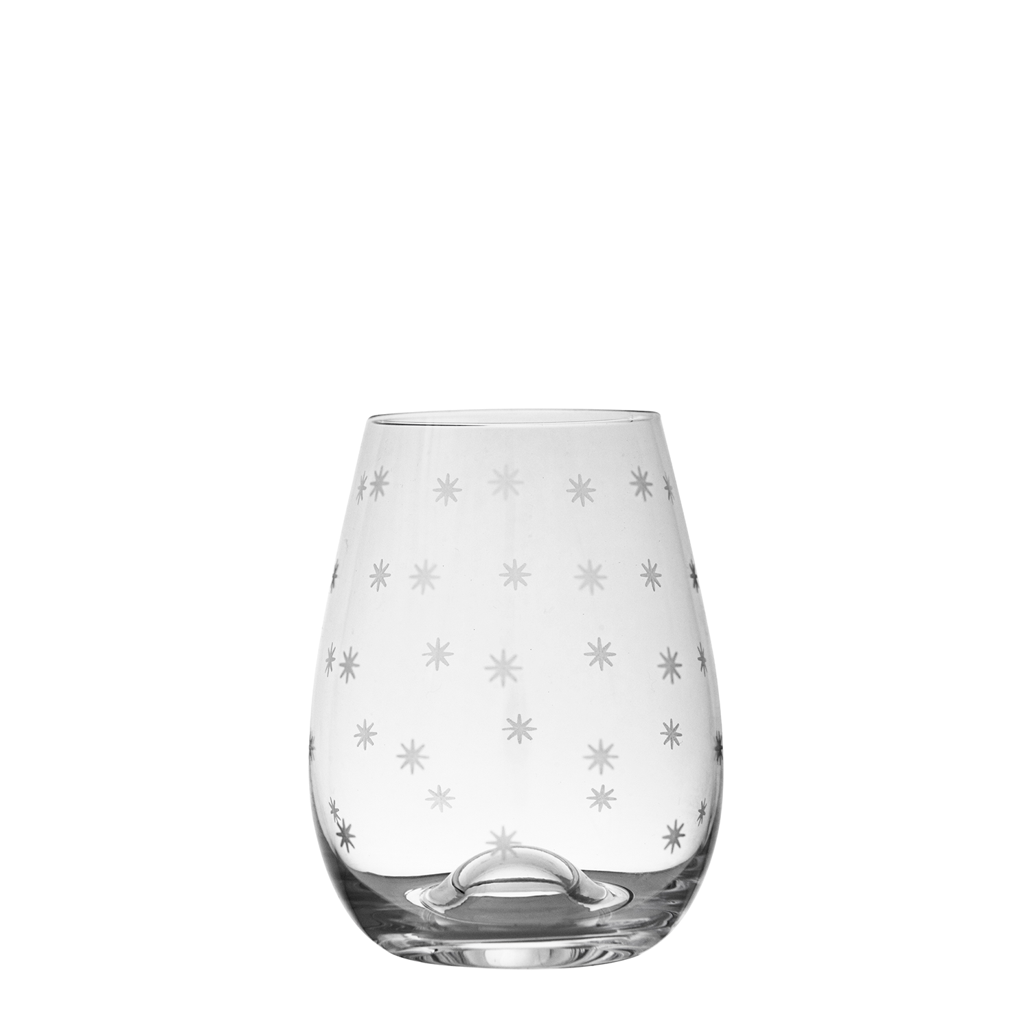Star Stemless Wine Glass 460ml (Box of 4)
